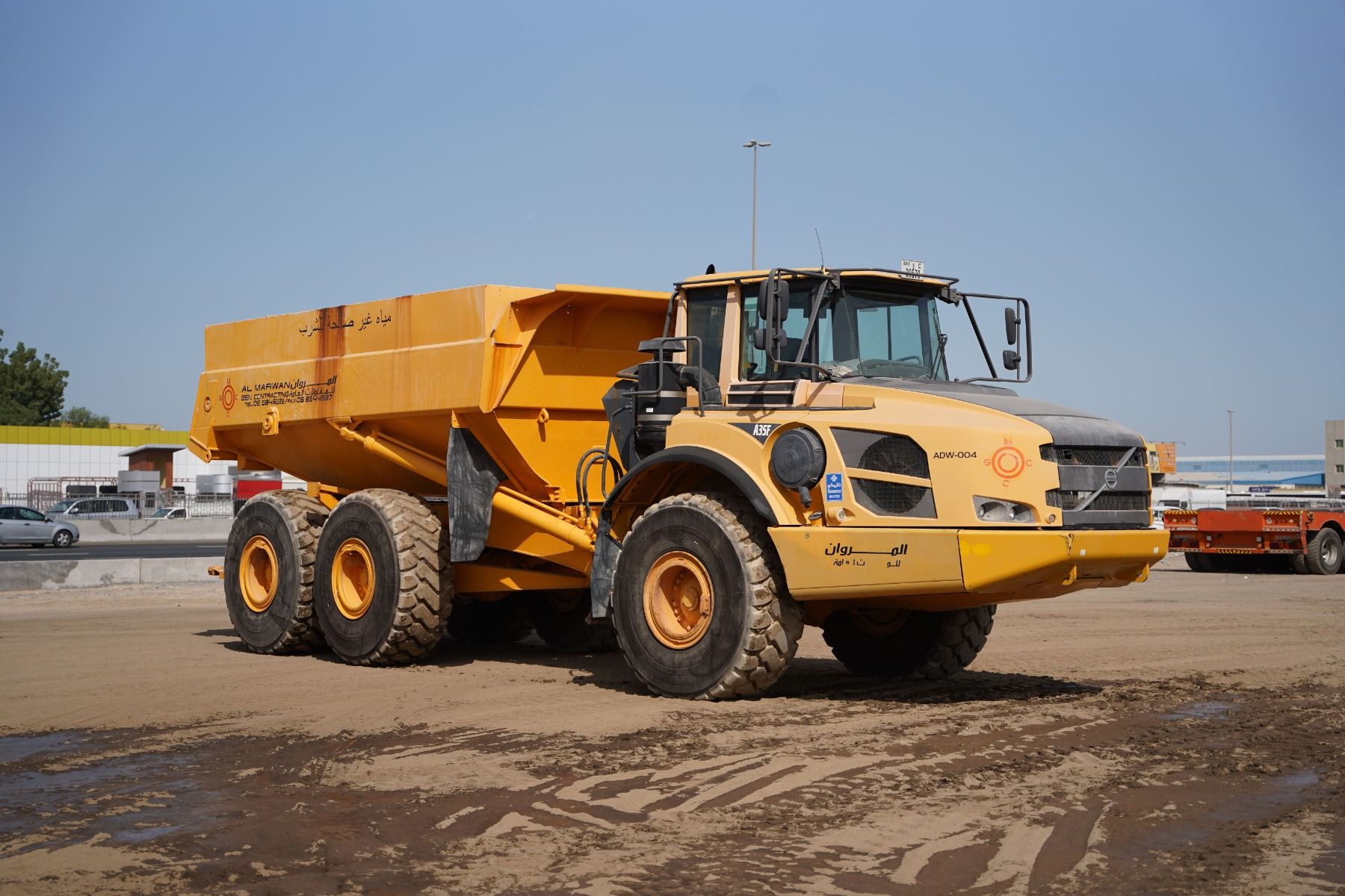 Used Volvo A35F Articulated Water Truck 2012 | Al Marwan