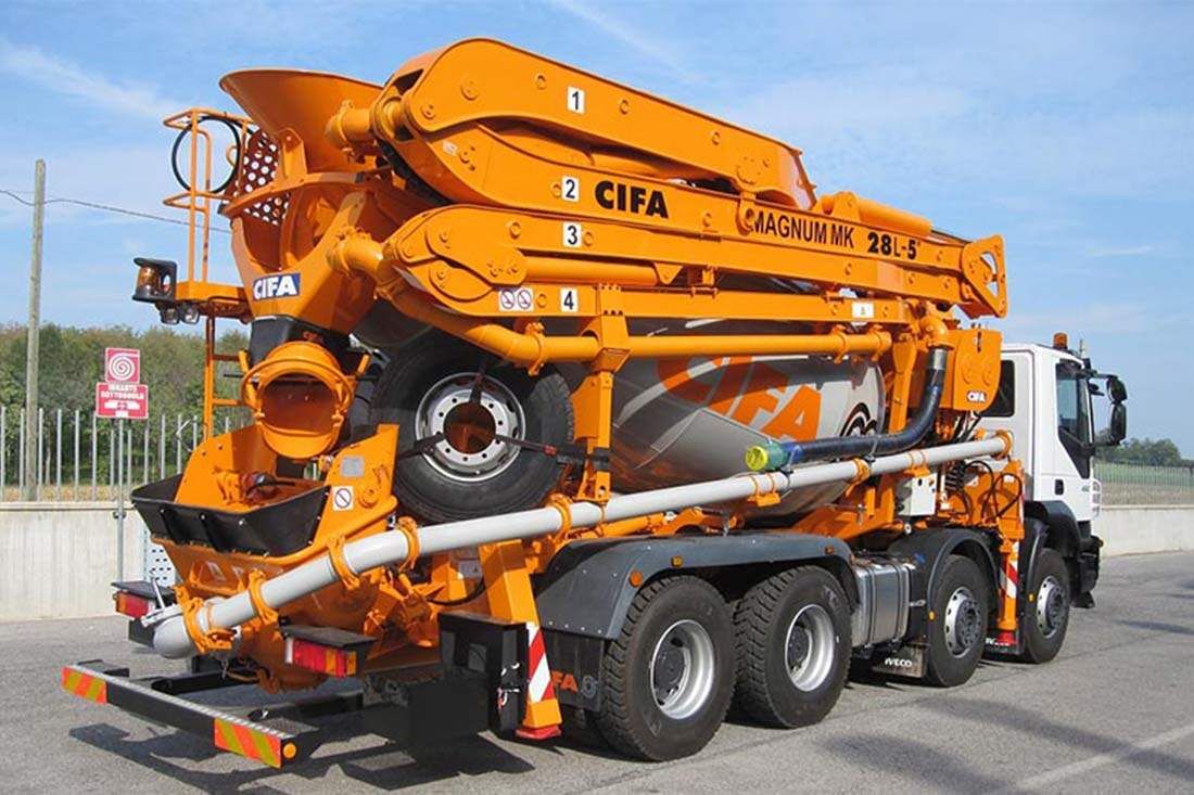 New Cifa MK28L-5 Mixer Pump Truck for Sale | Almarwan
