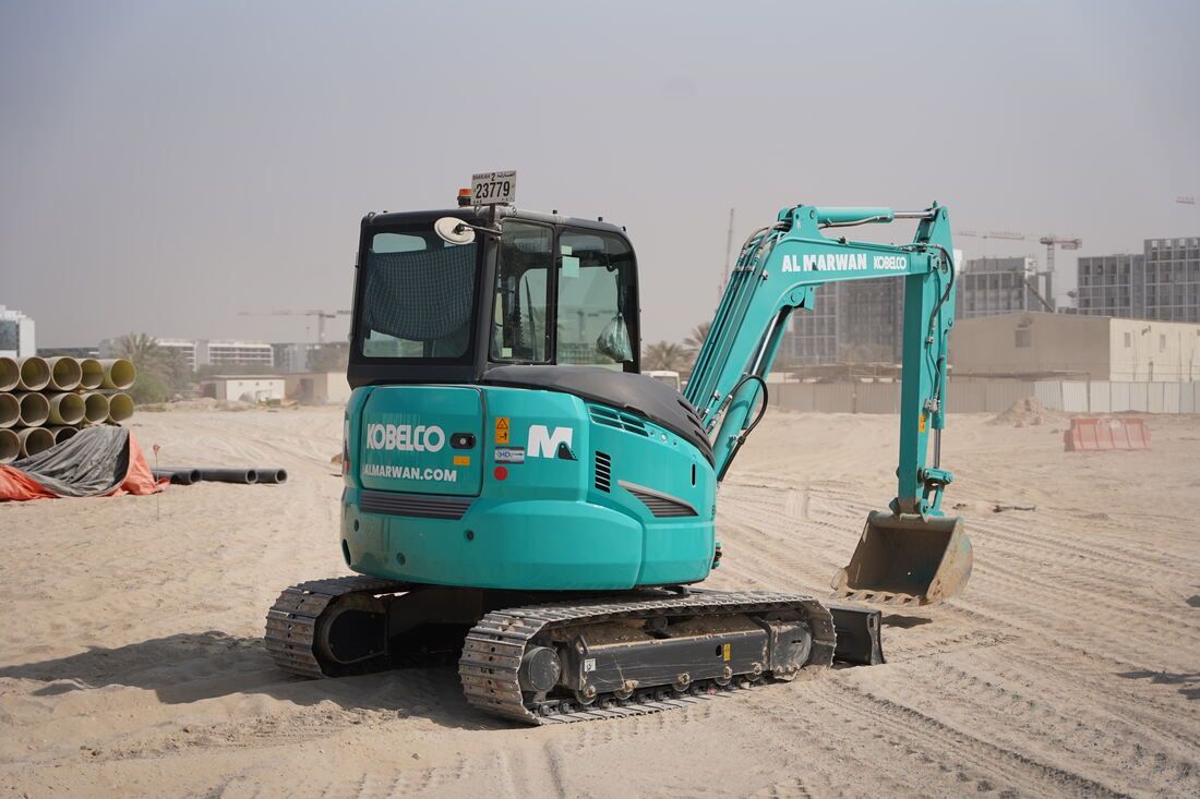 Used Kobelco SK55SRX-6 Mini Excavator for Sale 2021 | Almarwan