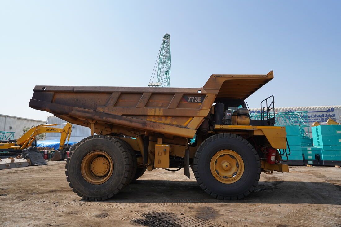 Used Cat 773E Rigid Dump Truck for Sale 2018 | Almarwan