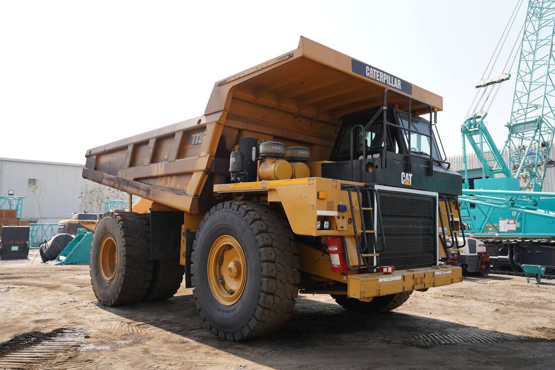 Used Cat 773E Rigid Dump Truck for Sale 2018 | Almarwan