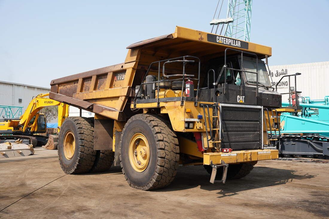 2018 Caterpillar 773E Rigid Dump Truck- RD-0516