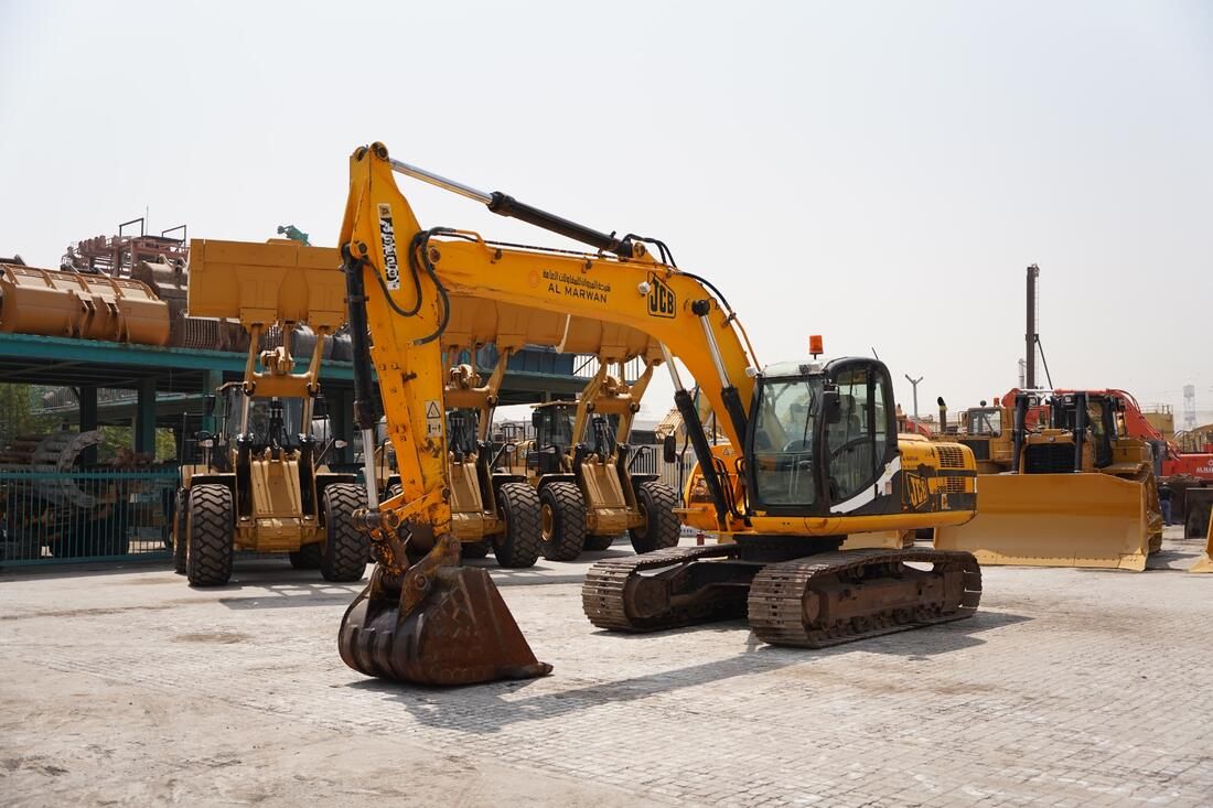 JCB JS220SC 22-Ton Crawler Excavator 2008