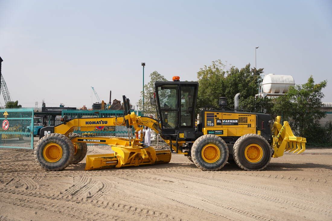 Used Komatsu GD755-5R Motor Grader for Sale 2020 | Almarwan