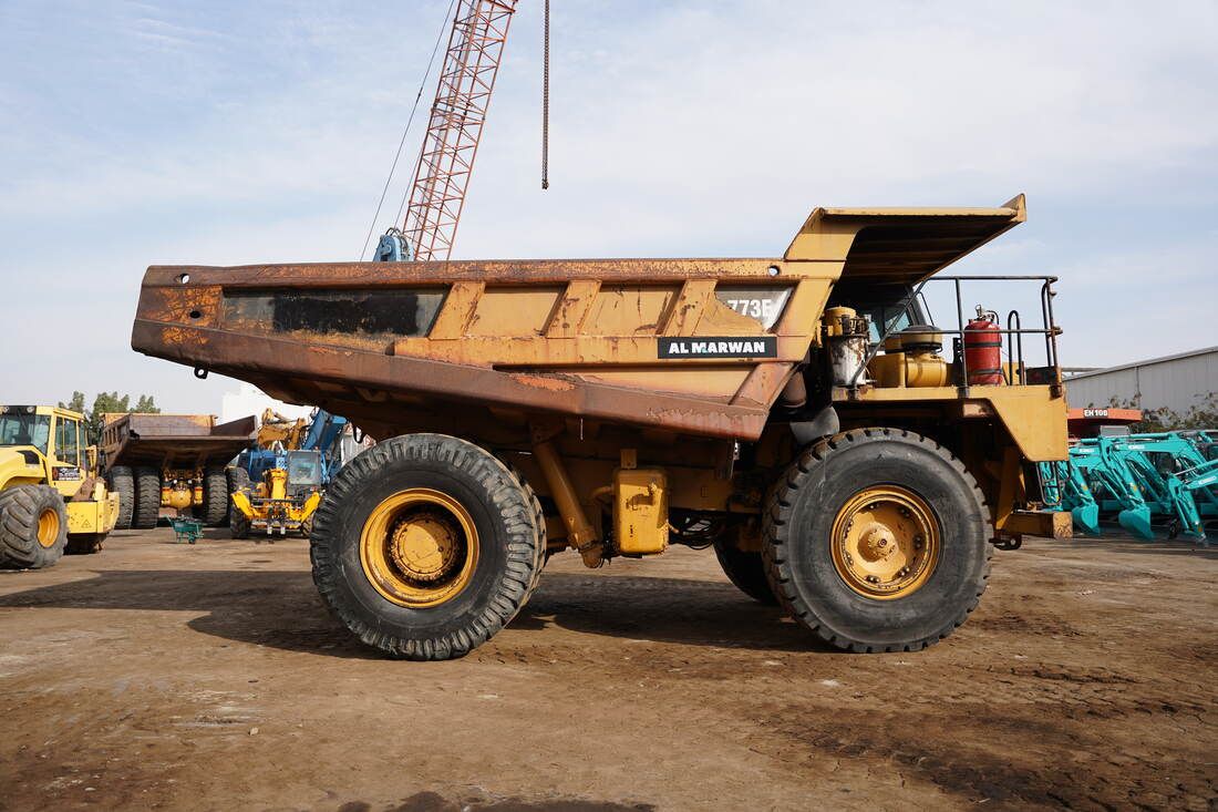 Used Cat 773E Rigid Dump Truck for Sale 2012 | Almarwan