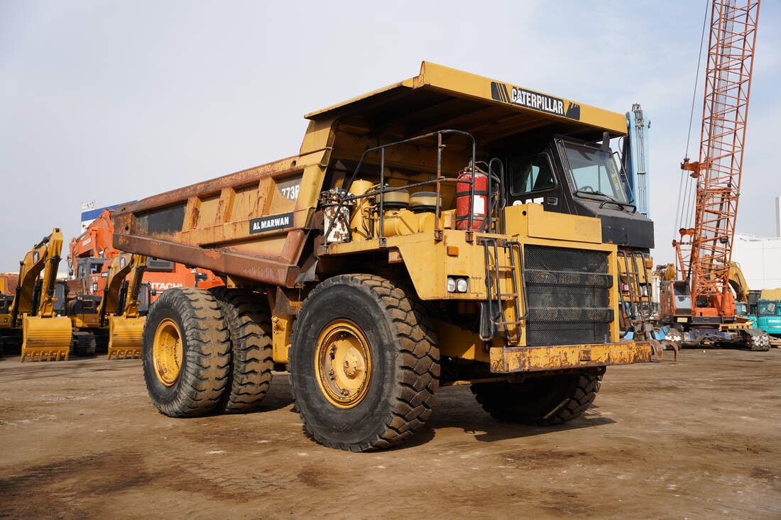 Used Cat 773E Rigid Dump Truck for Sale 2012 | Almarwan