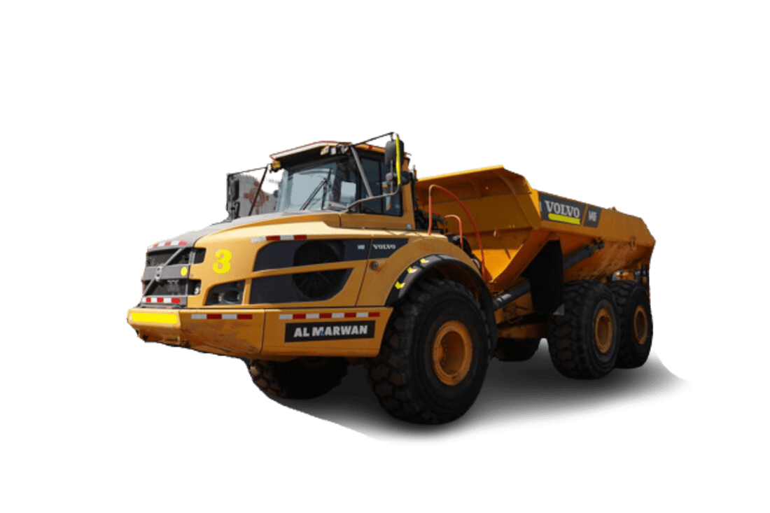 Used Volvo A40F Dump Truck 2015