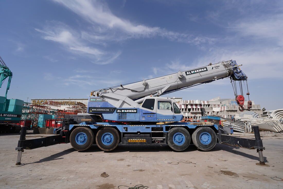 Used Tadano GR600N-2 Mobile Crane for Sale 2012 | Almarwan