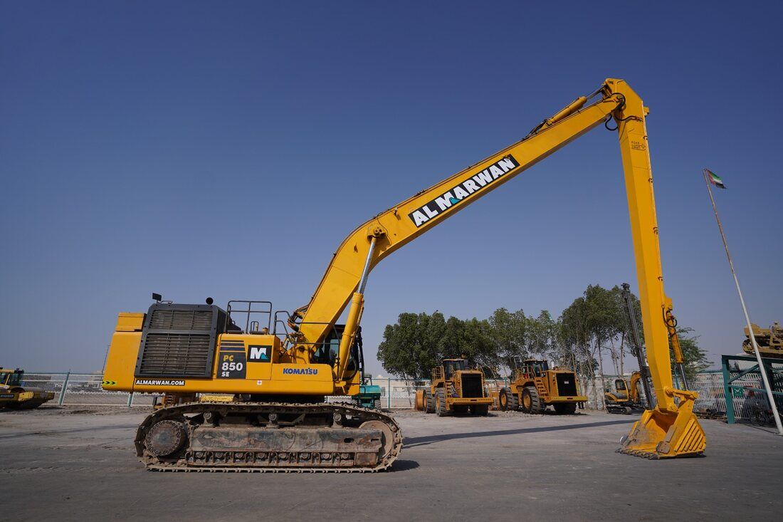 2020 Komatsu PC850-8R1 Long Boom Excavator | Al Marwan