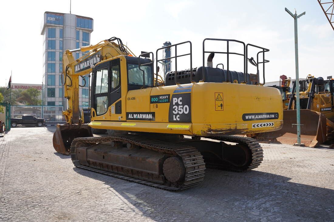 Used 2016 Komatsu PC350LC-8 Track Excavator