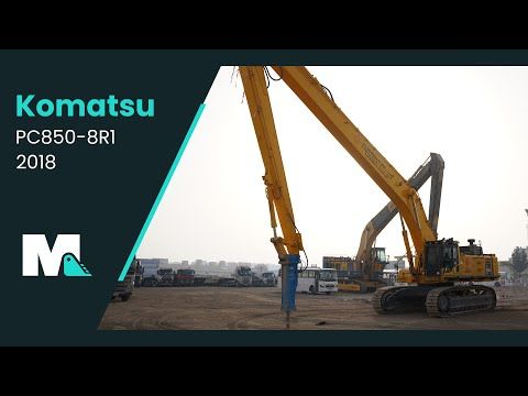 Used Komatsu PC850-8R1 Track Excavator for Sale | Almarwan