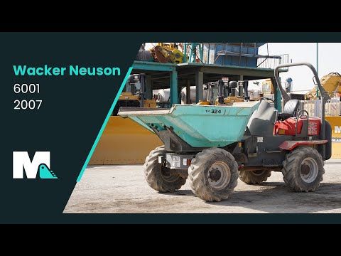 Used Wacker Neuson 6001 Mini Dumper for Sale 2007 | Almarwan