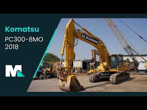 2018 Komatsu PC300-8M0 Track Excavator EX-0405