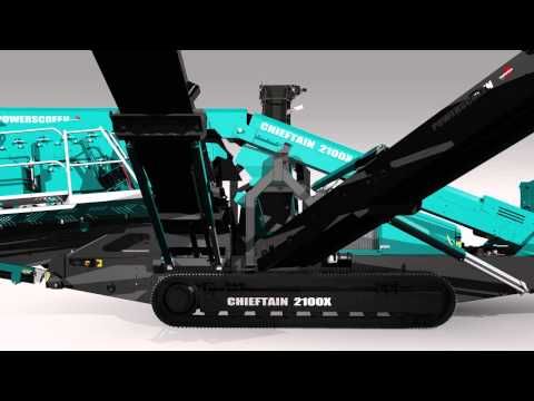 New Powerscreen Chieftain 2100 3D Screener for Sale | Al Marwan