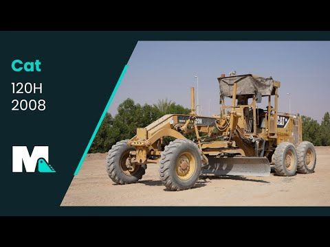 Used Caterpillar 120H Motor Grader 2008