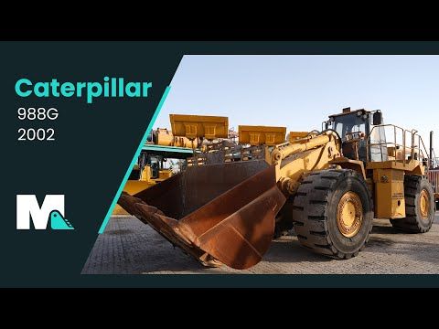Used Cat 988G Large Wheel Loader 2002