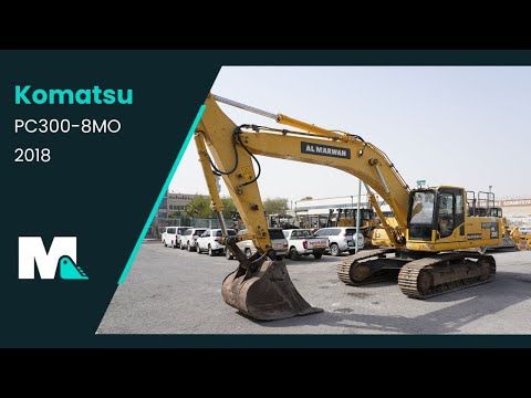 2018 Komatsu PC300-8M0 Track Excavator EX-0405