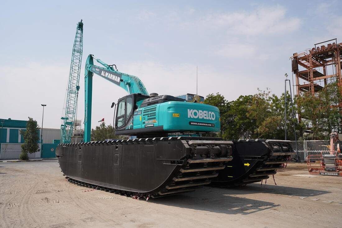 New Kobelco SK380XDLC Amphibious Excavator for Sale Almarwan