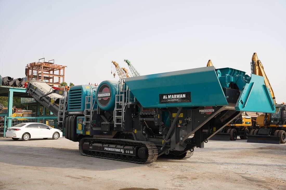 320 to 420 TPH Jaw Crusher for Rent | Almarwan
