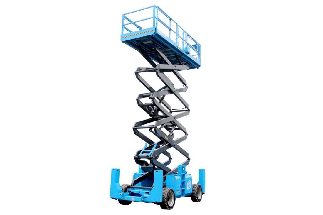 15 to 18m Rough Terrain Scissor Lifts for Rent | Almarwan