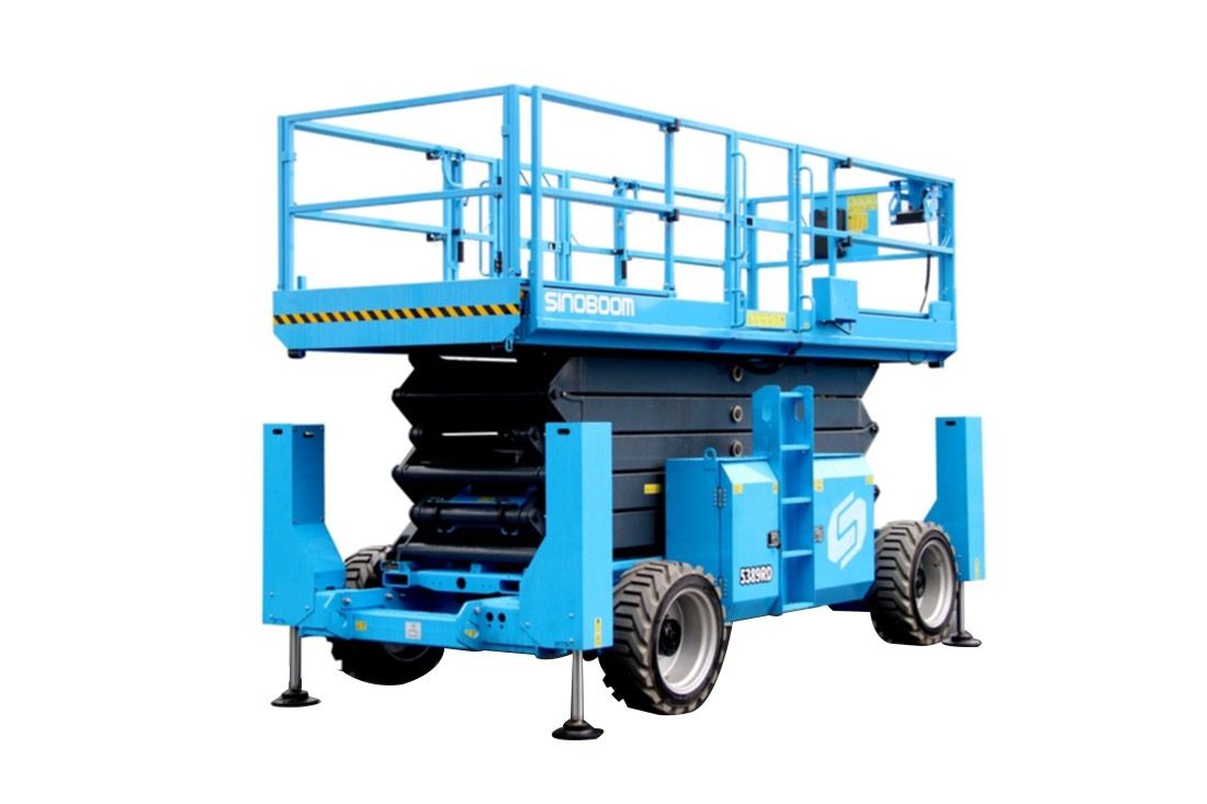 15 to 18m Rough Terrain Scissor Lifts for Rent | Almarwan