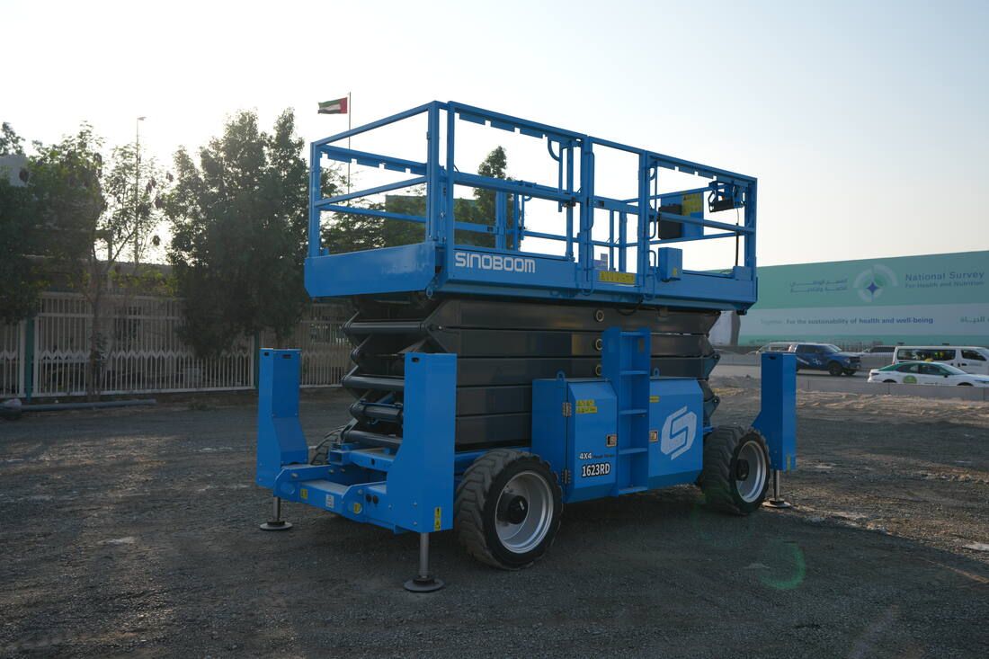 Sinoboom 1623RD Scissor Lift for Sale, Indoor/Outdoor Access