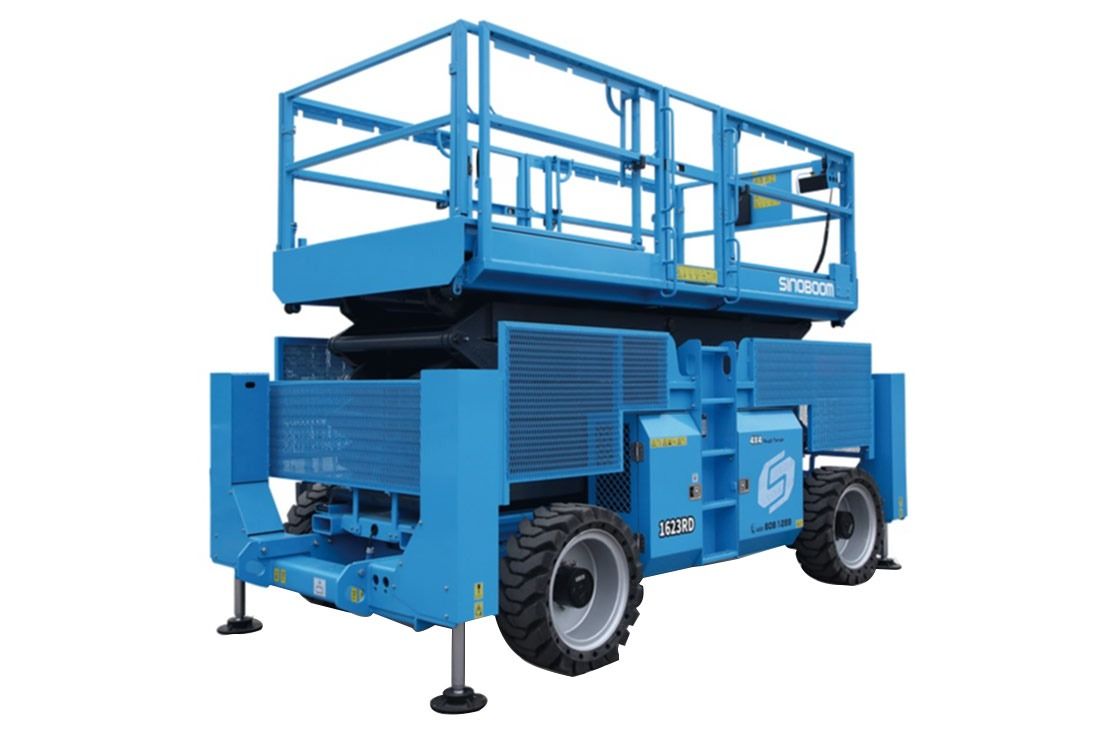 15 to 18m Rough Terrain Scissor Lifts for Rent | Almarwan