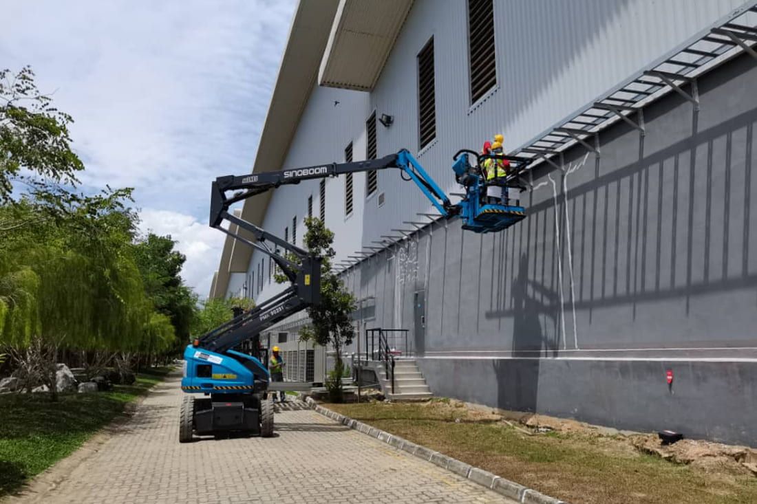 New Sinoboom AB16EJ Articulated Boom Lift for Sale| Almarwan