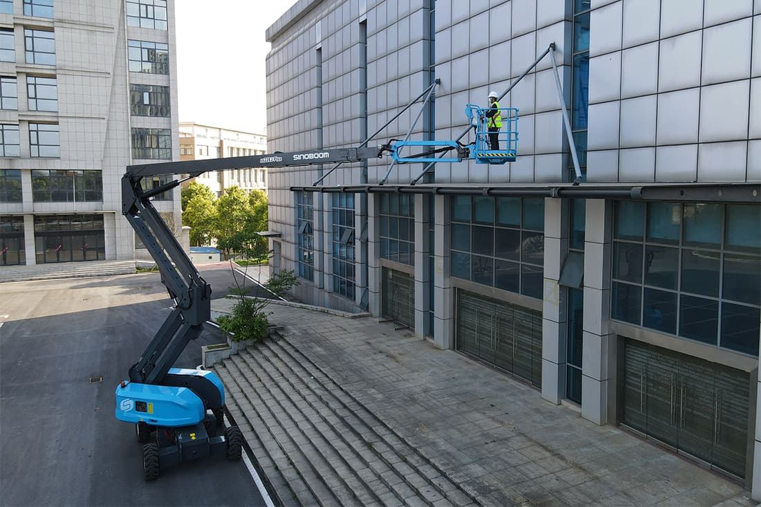 11 to 27m Reach | Articulated Boom Lifts for Rent | Almarwan