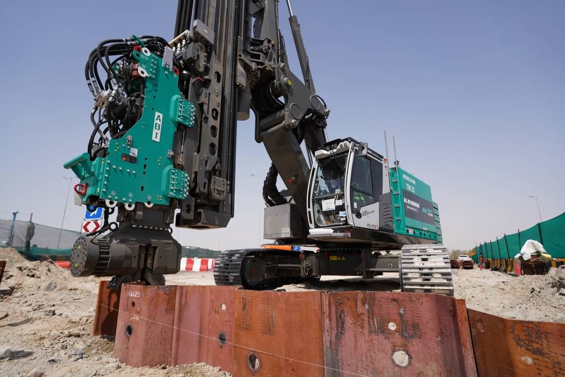 17 to 22m Depth | Pilling Rig for Rent | Almarwan