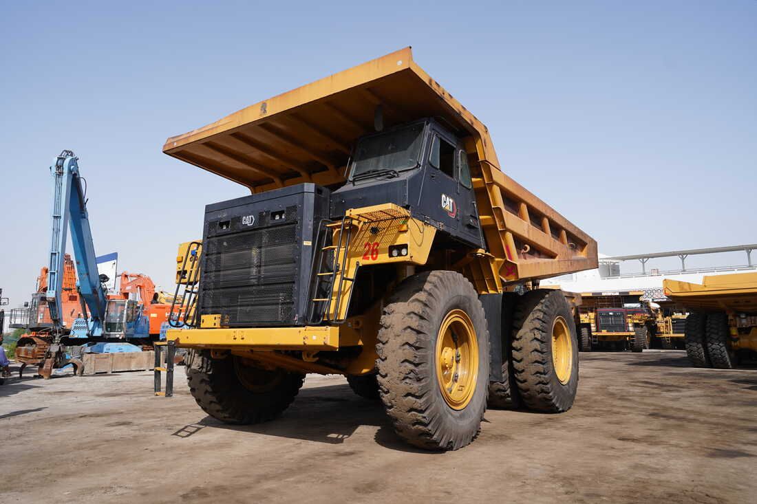 Buy used 2021 Caterpillar 777E Rigid Dump Truck