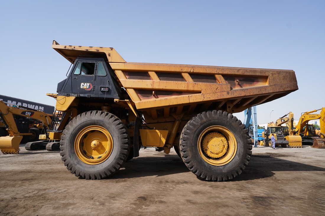 Buy used 2021 Caterpillar 777E Rigid Dump Truck